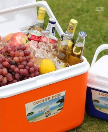 Ice Cooler Box/ Outdoor Camping Ice Box/ BBQ Ice Box/ Picnic Cooler Box ...