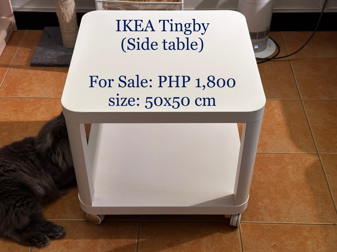 IKEA Tingby (table with casters) on Carousell