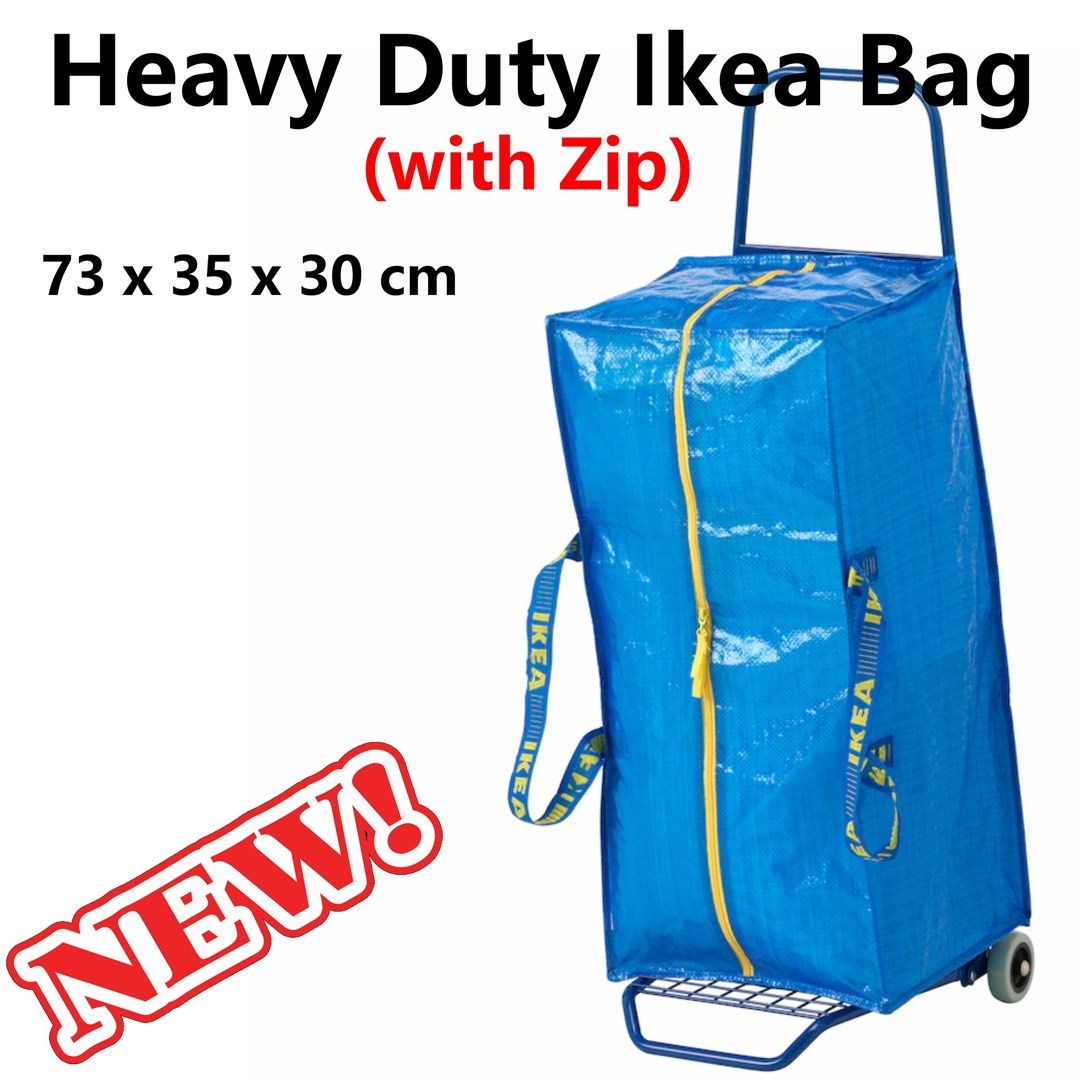 IKEA Traveller Heavt Duty Bag With Zip, Furniture & Home Living, Home ...
