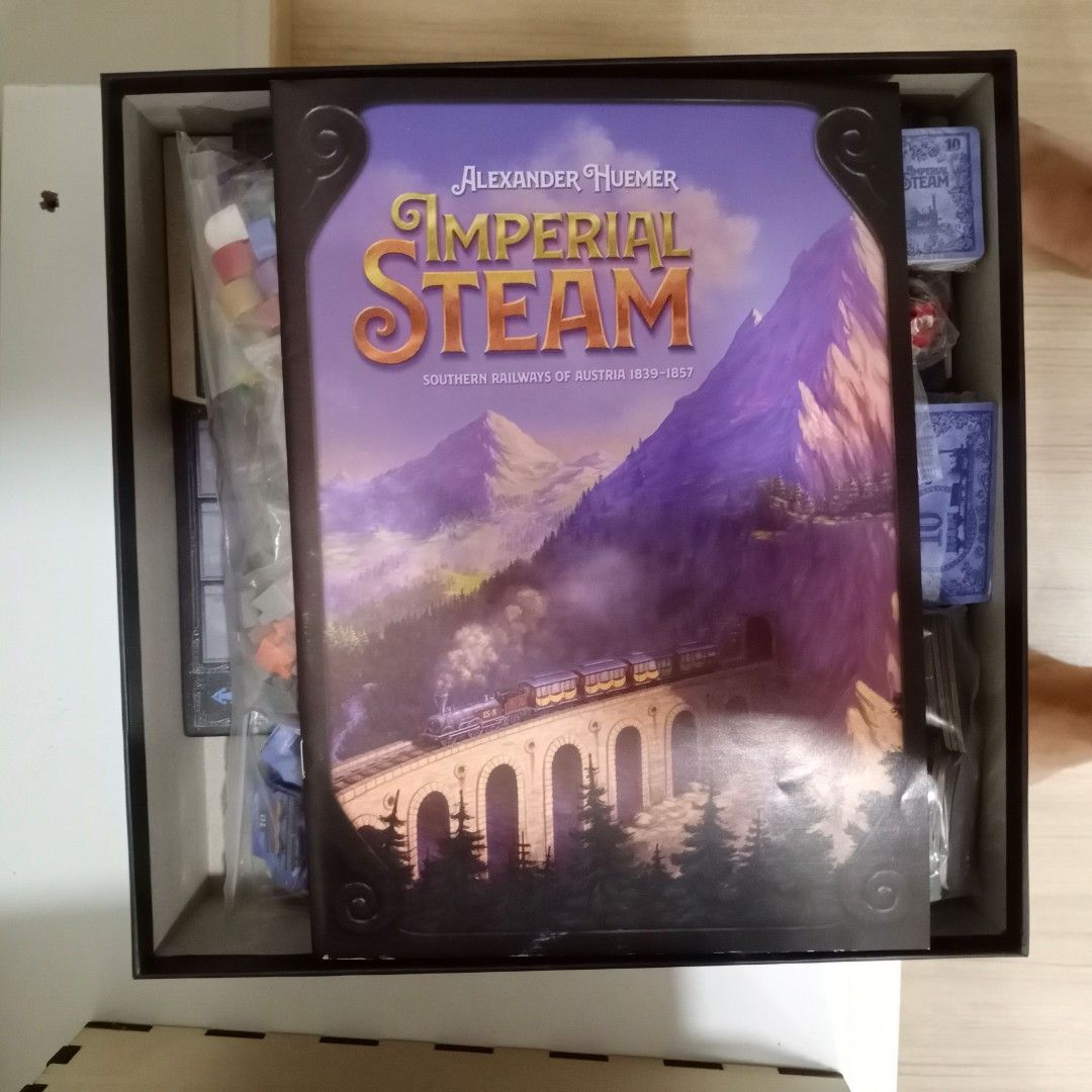 Imperial Steam Board Game, Hobbies & Toys, Toys & Games on Carousell