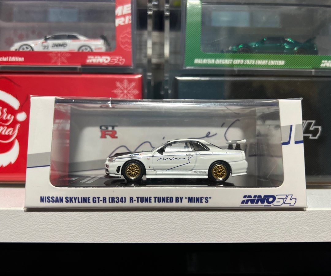 Inno64 Nissan Skyline GT-R R34, Hobbies & Toys, Toys & Games on Carousell