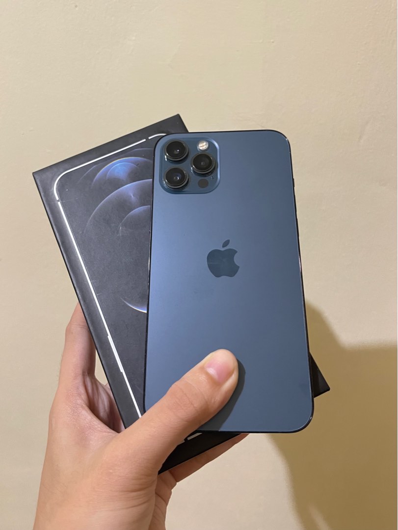 Iphone 12 Pro Max 128 GB (Pacific Blue), Mobile Phones & Gadgets, Mobile Phones, iPhone, iPhone ...