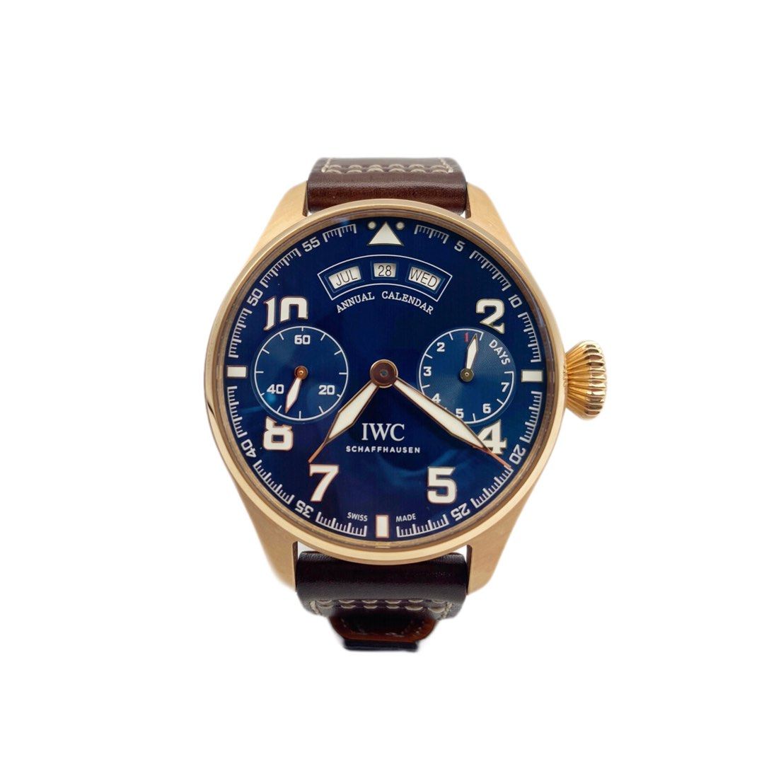 IWC Big Pilot Annual Calendar Le Petit Prince IW502701 IW 502701 ...