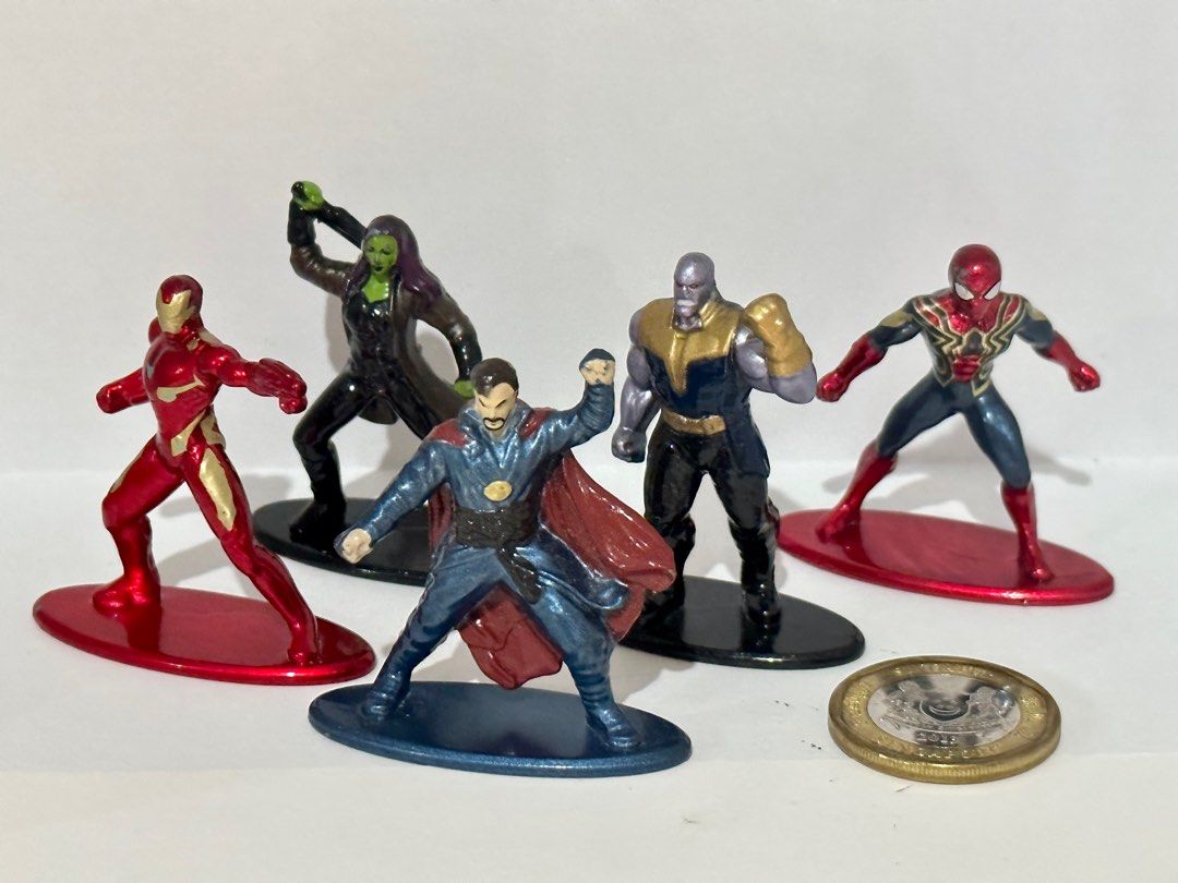 Jada Toys Marvel metal die cast figures set, Hobbies & Toys, Toys ...