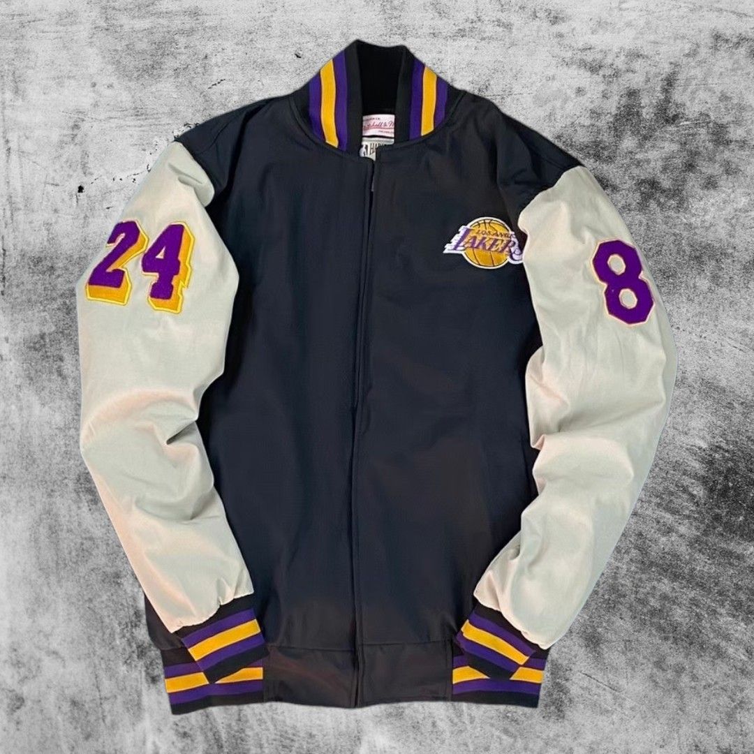 lakers baseball jacket