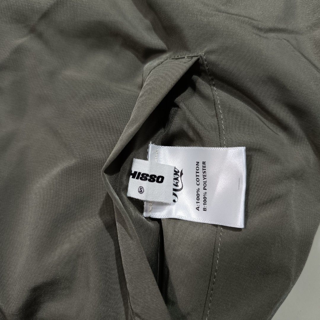 Japanese Brand Hisso Essenso Reversible Hybrid Bomber Jacket. on Carousell