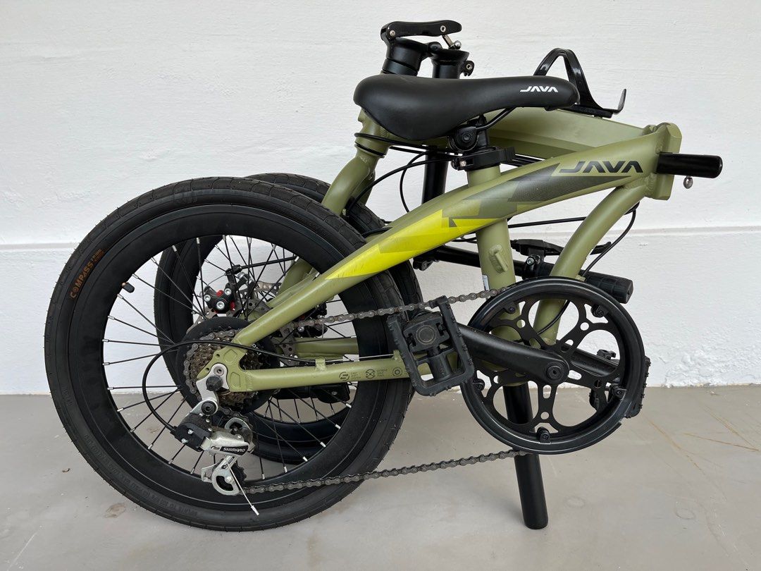Java Zelo V2 Folding Bike - 7 Speed Shimano, Disc Brakes, Sports ...