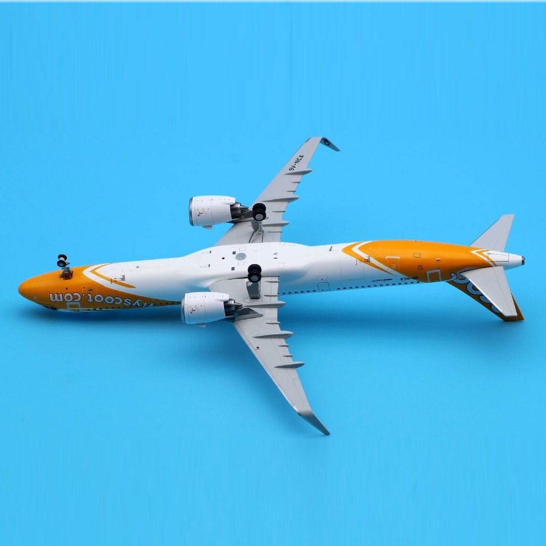 JC Wings Scoot Singapore Airlines Airbus A321neo 9V-NCA 1:200 Airplane ...