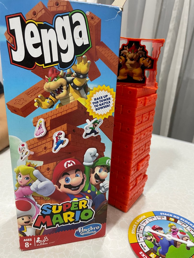 Jenga Super Mario, Hobbies & Toys, Toys & Games on Carousell