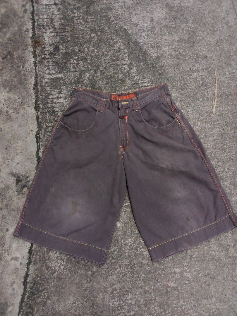 JNCO JORTS EMBROID SHORT JORTS 90S SKATE BRAND Y2K GRUNGE on Carousell