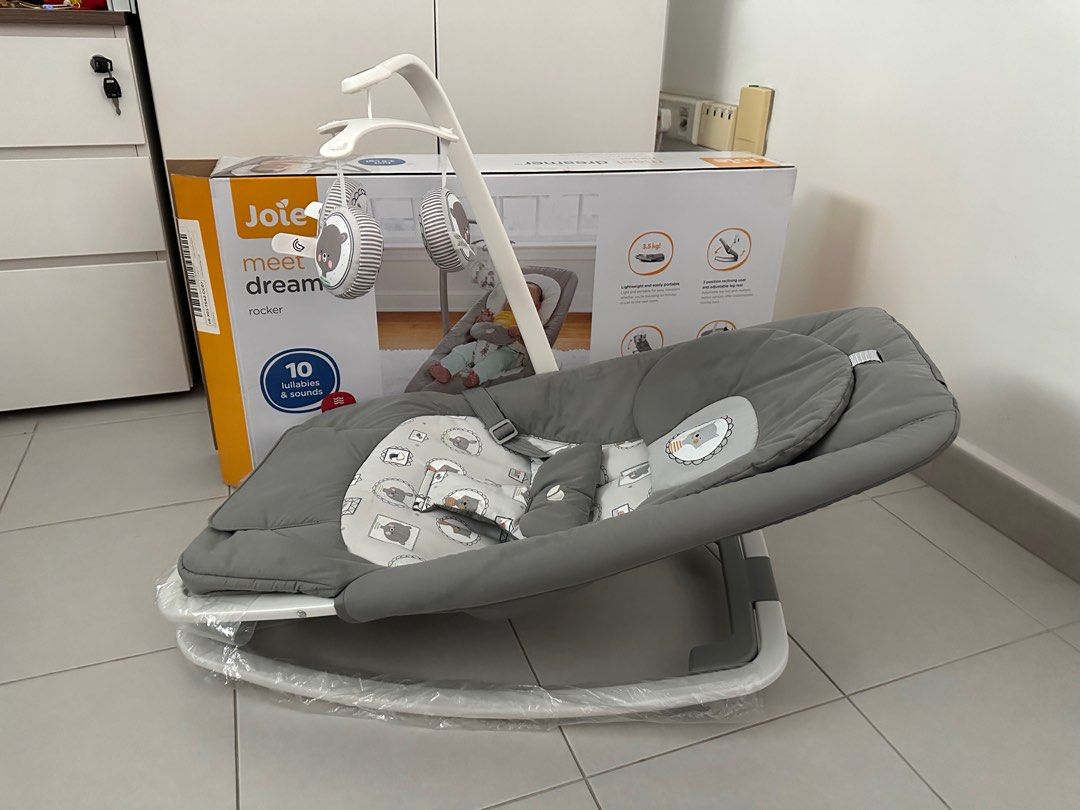 Joie Dreamer Baby Rocker and Bouncer, Babies & Kids, Baby Nursery ...