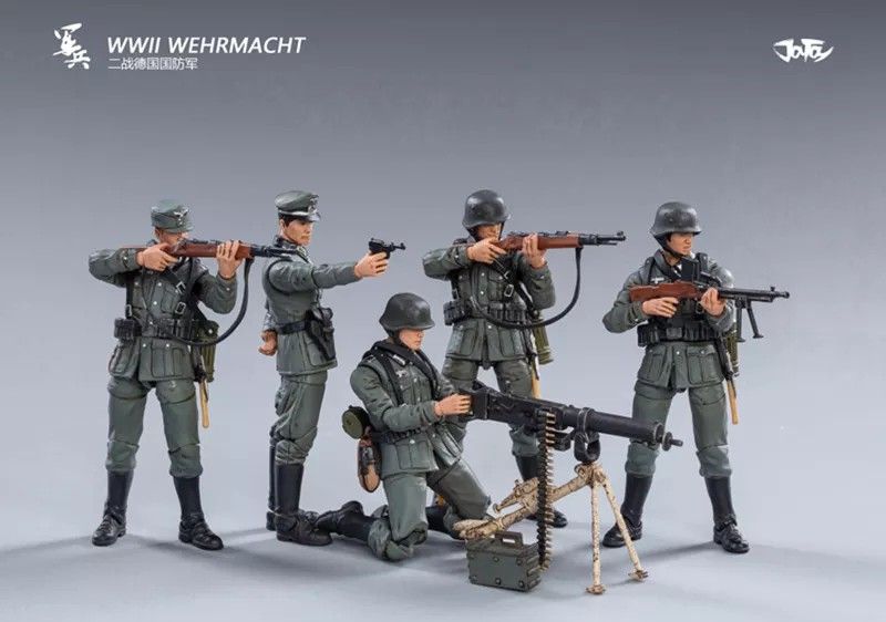 Joy Toy WW2 German Wehrmacht Infantry with general purpose machine gun ...