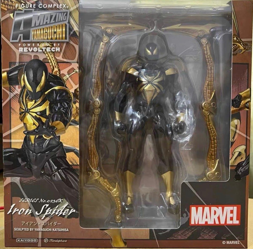 KAIYODO AMAZING YAMAGUCHI REVOLTECH BATMAN SPIDER-MAN IRON MAN SUPERMAN DEADPOOL BLACK PANTHER ...