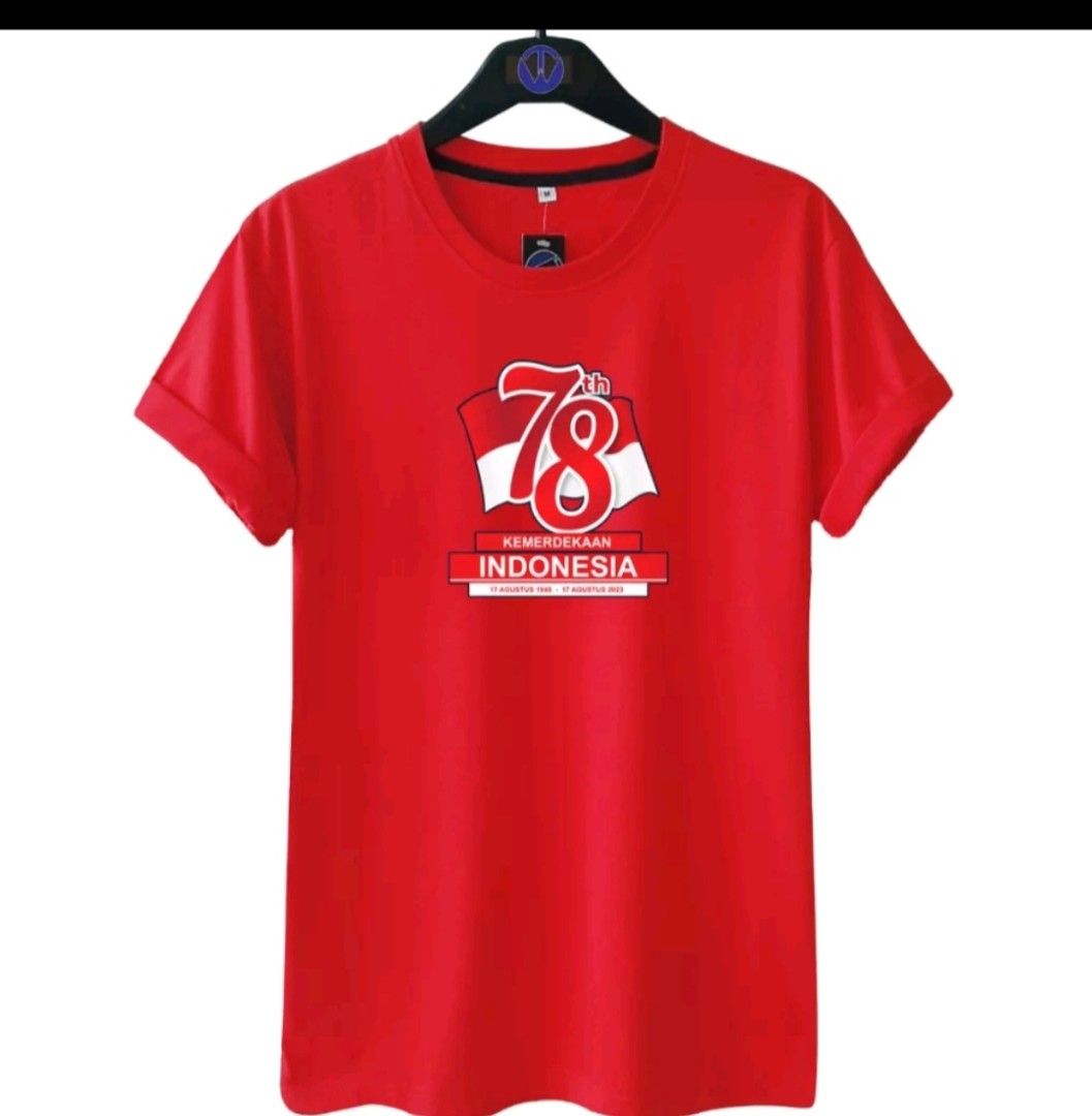 Kaos 78 tahun kemerdekaan indonesia baju kemerdekaan indonesia 78 tahun ...