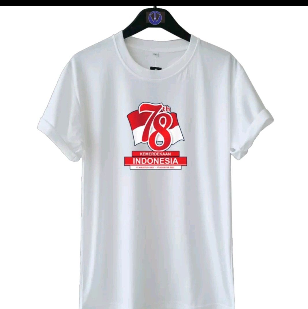Kaos 78 tahun kemerdekaan indonesia baju kemerdekaan indonesia 78 tahun kaos pria kaos wanita ...