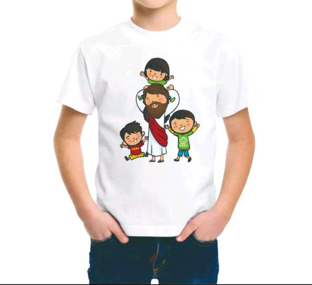 Kaos Yesus mengasihi anak anak baju rohani anak kaos rohani anak, Bayi ...