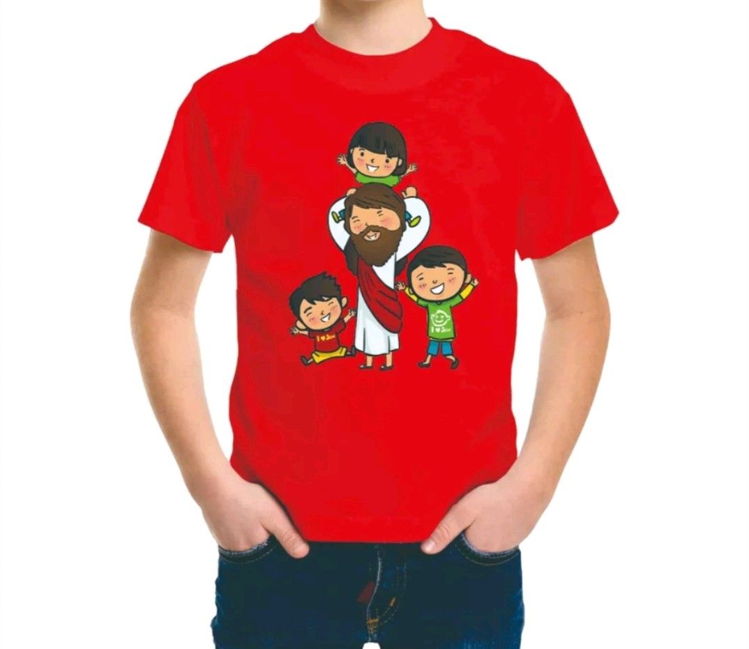 Kaos Yesus mengasihi anak anak baju rohani anak kaos rohani anak, Bayi ...