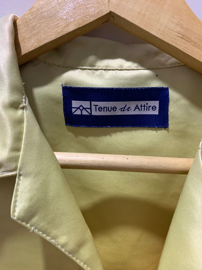 Kemeja Gradasi Tenue De Attire Kuning Hitam, Fesyen Pria, Pakaian ...