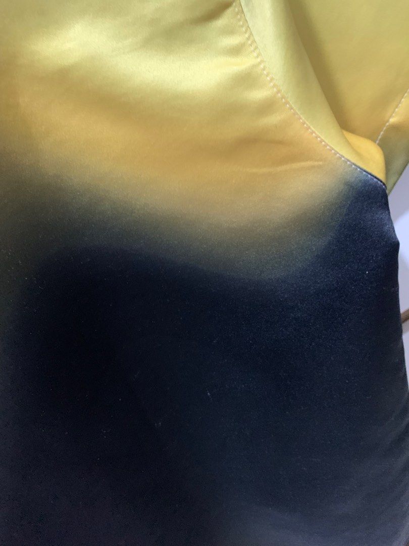 Kemeja Gradasi Tenue De Attire Kuning Hitam, Fesyen Pria, Pakaian ...