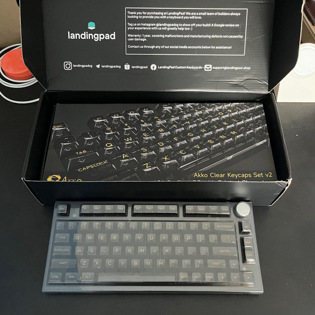 Keydous NJ80, Computers & Tech, Parts & Accessories, Computer Keyboard ...