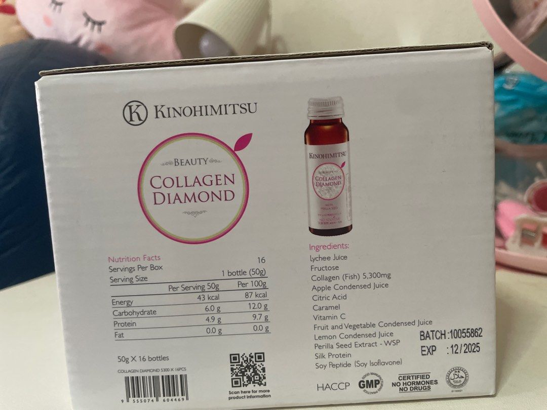 Kinohimitsu Collagen Diamond, Health & Nutrition, Health Supplements ...