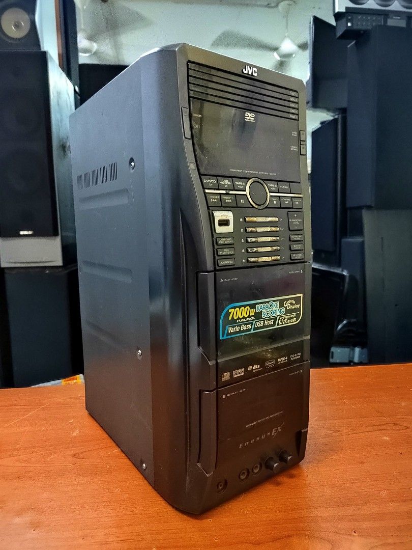 Ku jvc mini hi fi hi power 7000watts, Audio, Soundbars, Speakers ...