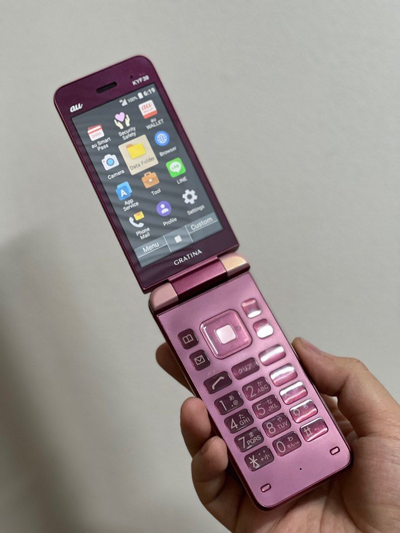 KYOCERA GRATINA KYF39 japan flip phone, Mobile Phones & Gadgets, Mobile ...