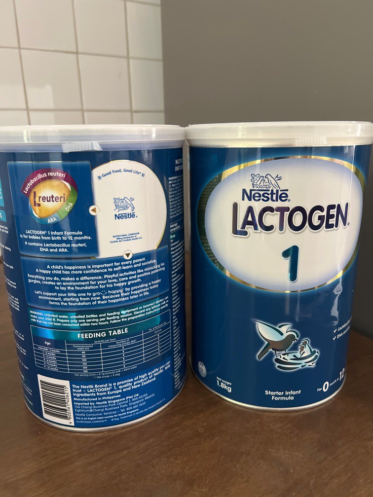 Lactogen 1, Babies & Kids, Nursing & Feeding, Breastfeeding & Bottle ...