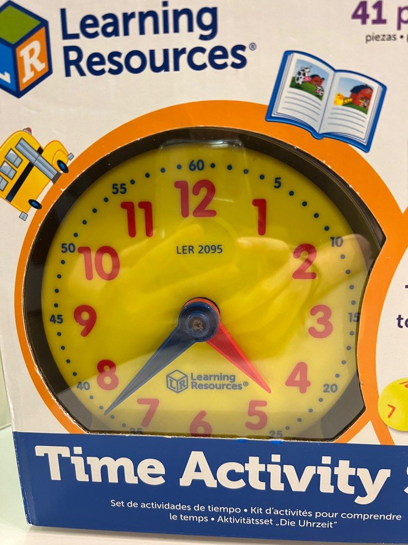 Learning Resources Time Activity, Hobbies & Toys, Toys & Games on Carousell