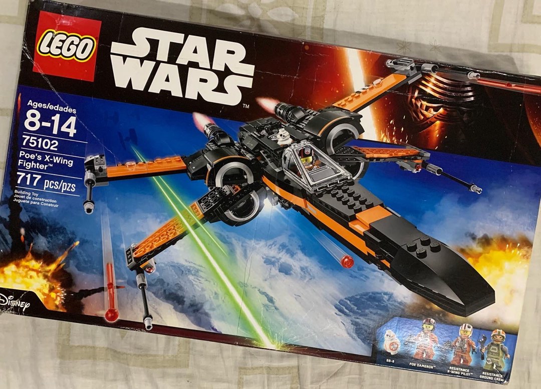 Lego 75102 Star Wars Poe's X-Wing Fighter (Released 2015) NO ...