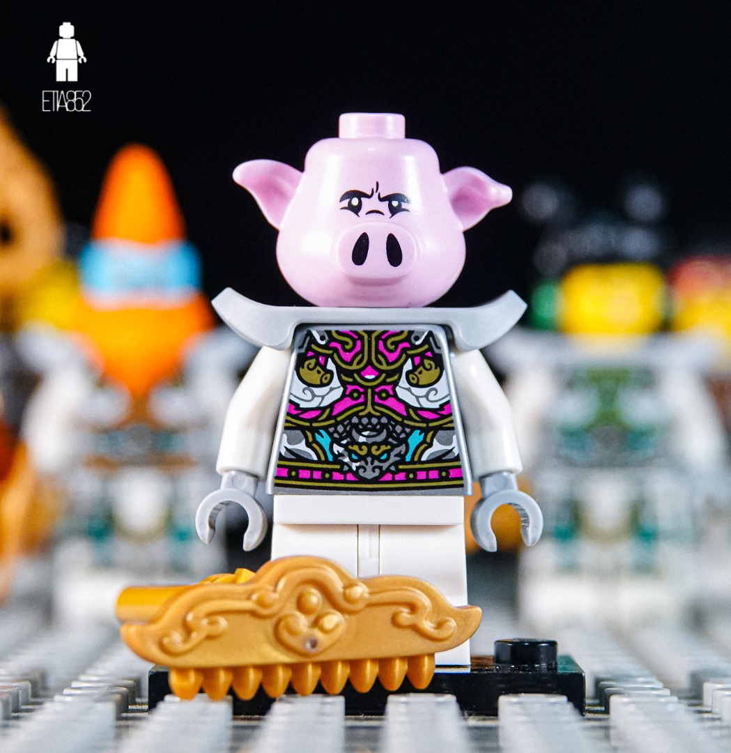 Lego 人仔 minifigures Pigsy(Monkie Kid/mk128/80048/The Mighty Azure Lion ...