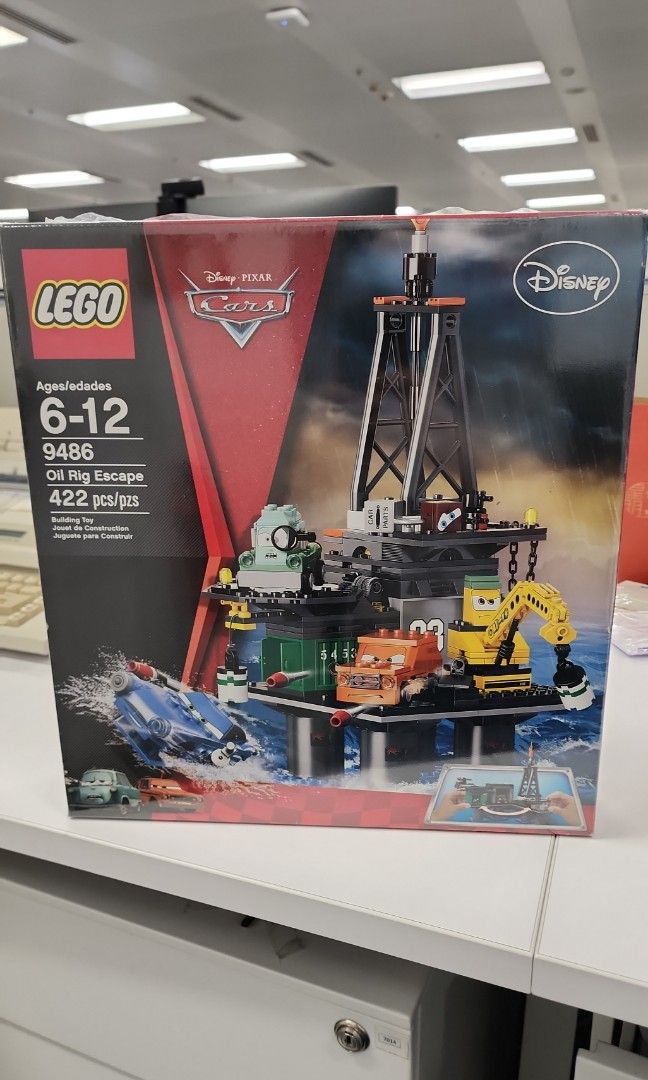 絕版全新靚盒Lego Set 9486 Oil Rig Escape, 興趣及遊戲, 玩具 & 遊戲類 - Carousell