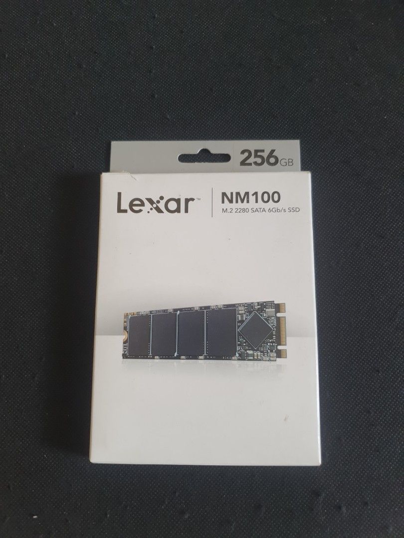 Lexar NM100 256GB M.2 SSD, Computers & Tech, Parts & Accessories ...
