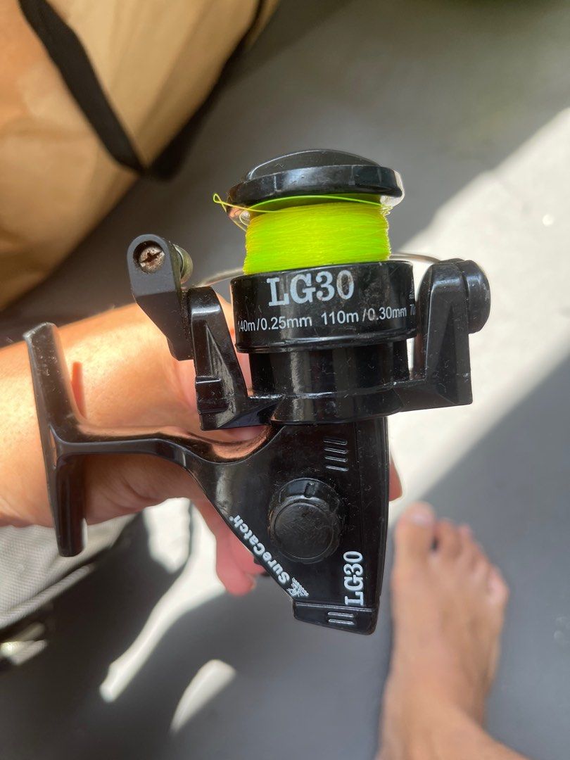 LG 30 fishing reel, Sports Equipment, Fishing on Carousell