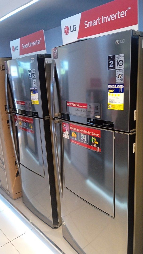 LG INVERTER REFRIGERATOR GRC201ALZB GRB202SQBB RVS-B083DG RVS-B083PZ ...