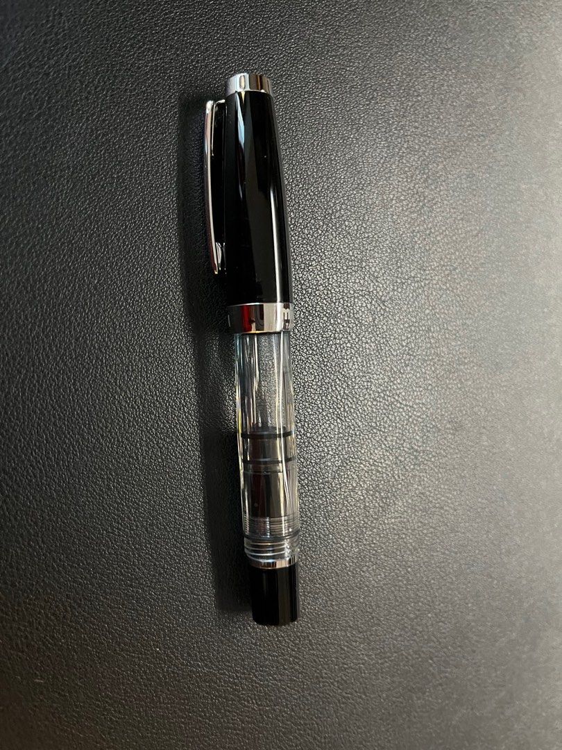 Lightly used! Twsbi black mini classic (M nib) fountain pen, Hobbies ...