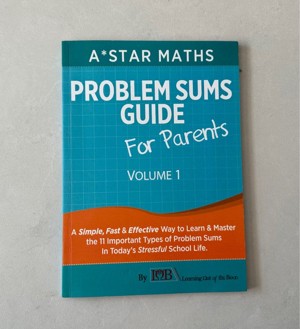 LOB problem sums guide for parents, Hobbies & Toys, Books & Magazines ...