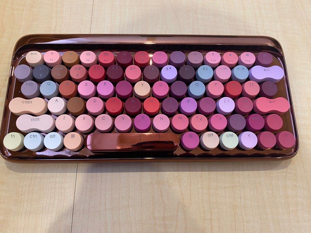 Lofree Lipsticks Dot Wireless Mechanical Keyboard Wireless Bluetooth ...
