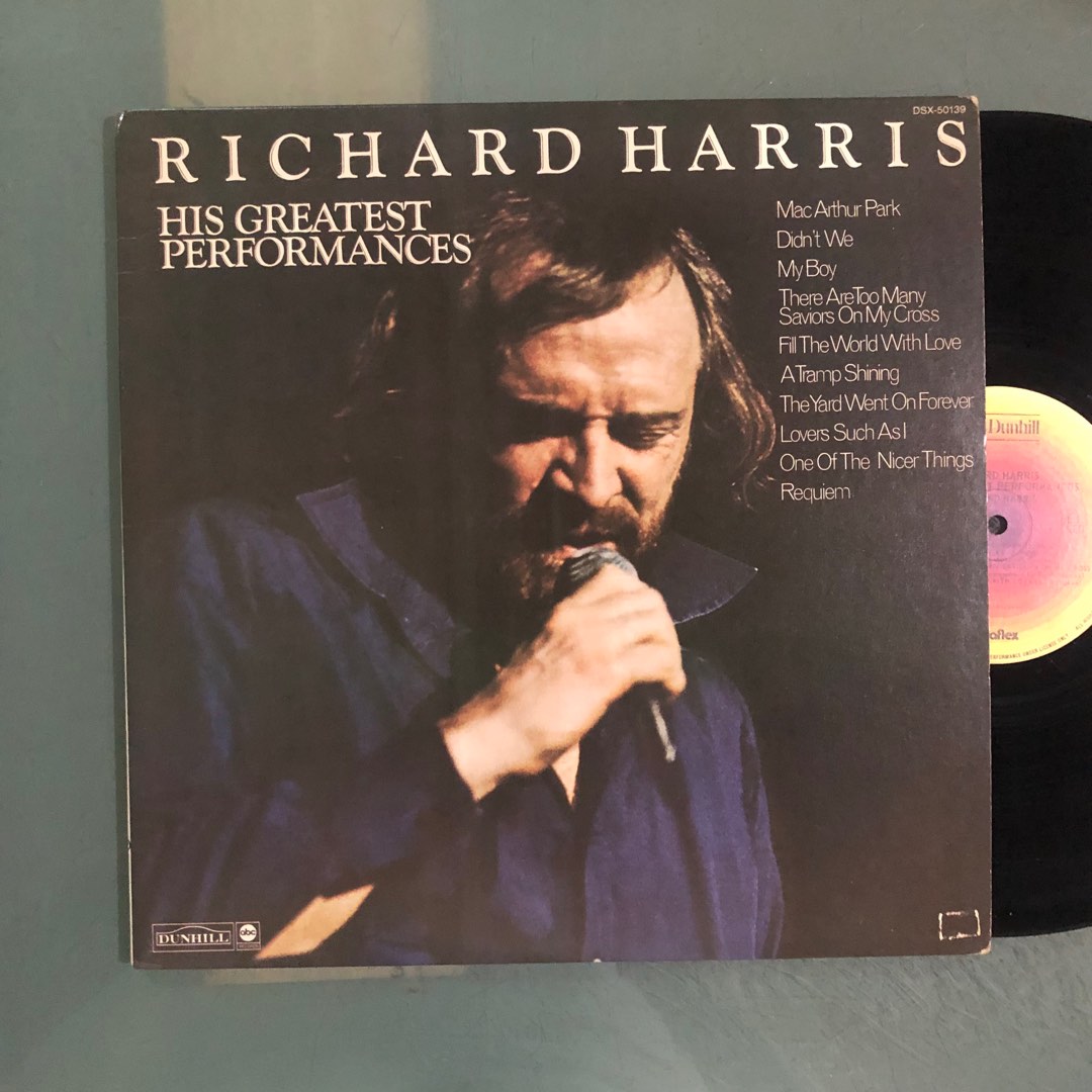 Lp - Richard Harris (Greatest Performances), Hobbies & Toys, Music ...
