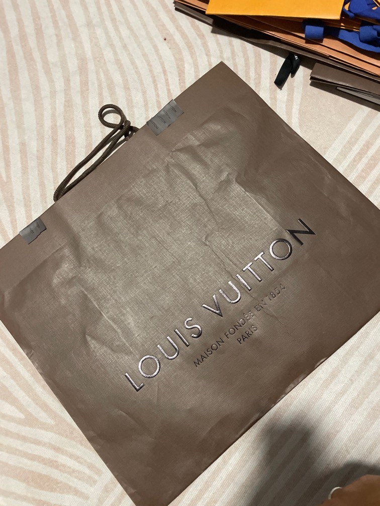 Lv paper bag 49x40, Women's Fashion, Bags & Wallets, Tote Bags on Carousell