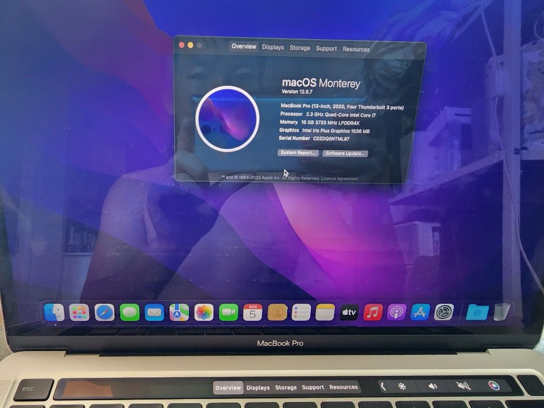 Macbook pro 2020 intel i7-16GB-512GB, Computers & Tech, Laptops ...