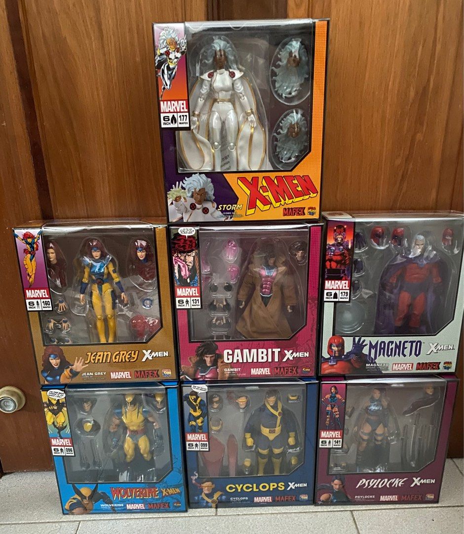 Mafex 1/12 marvel x-men set of 7, Hobbies & Toys, Toys & Games on Carousell