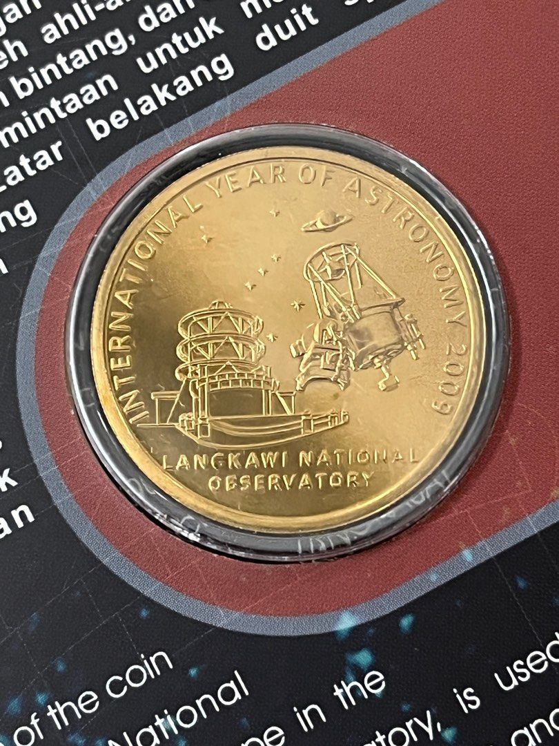 Malaysia Astronomy Coin Card 2009, Hobbies & Toys, Collectibles ...