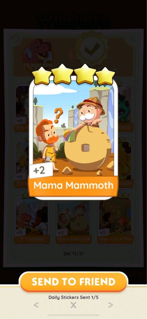 Mama Mammoth Monopoly Go, Video Gaming, Gaming Accessories, In-Game ...