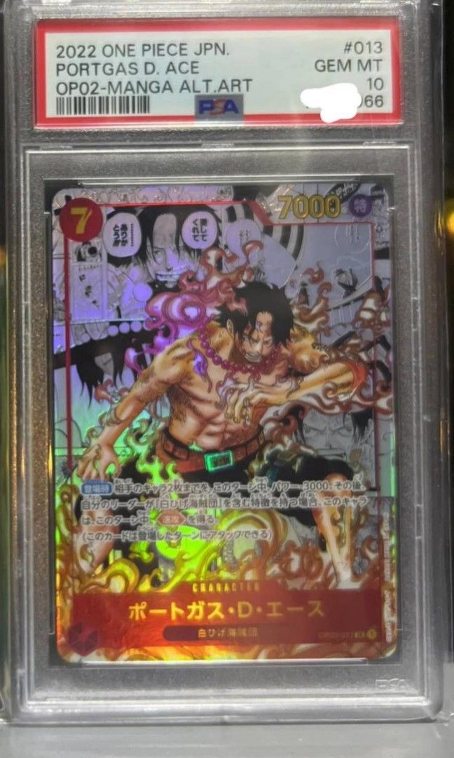 Manga Ace PSA 10, Hobbies & Toys, Toys & Games on Carousell