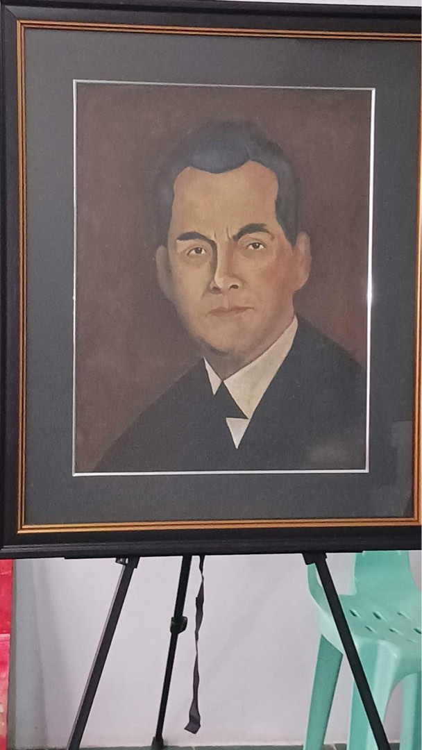 Manuel L Quezon Painting, Hobbies & Toys, Stationary & Craft, Art ...
