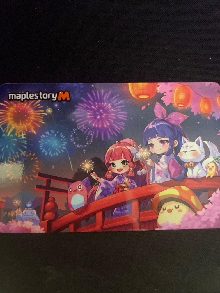 Maplestory M code, Hobbies & Toys, Toys & Games on Carousell