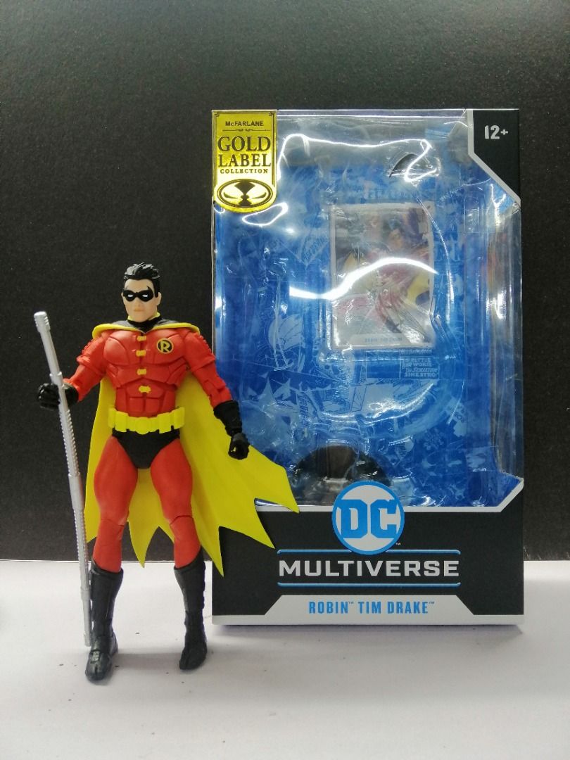 McFarlane Gold Label Robin (Tim Drake Red Suit Variant), Hobbies & Toys ...