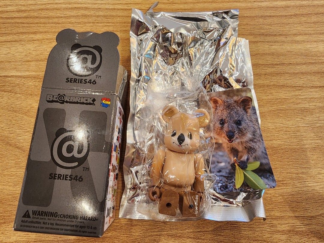 Medicom Bearbrick 100% Bearbrick 46 Be@rbrick Series 46 Secret Quokka ...