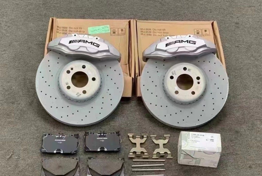 Mercedes benz amg brake 4 pot c43 e43 e53 glc43 for w205 w213, Car ...